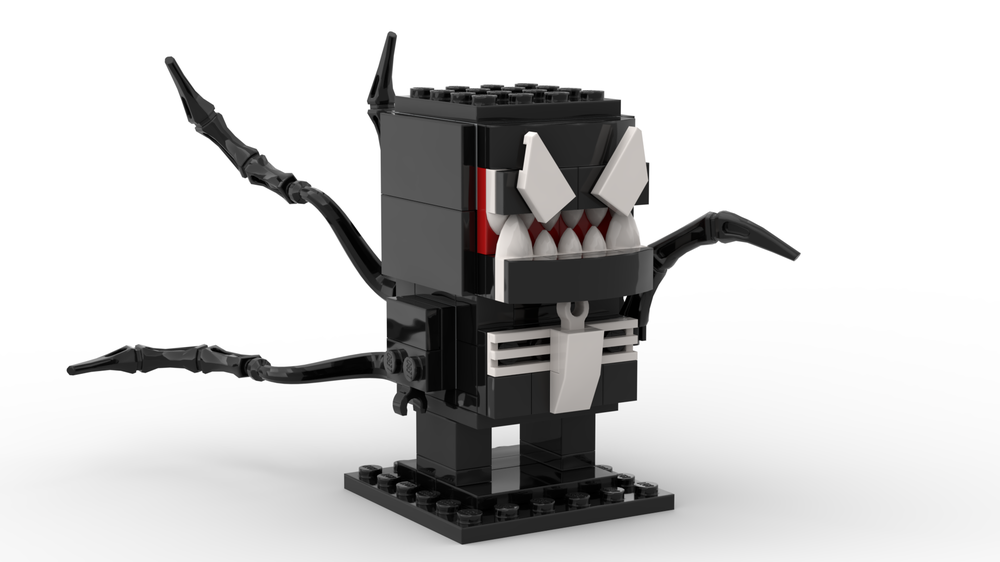 LEGO MOC-201144 Venom BrickHeadz by BricksBy_vOiD | Rebrickable - Build ...