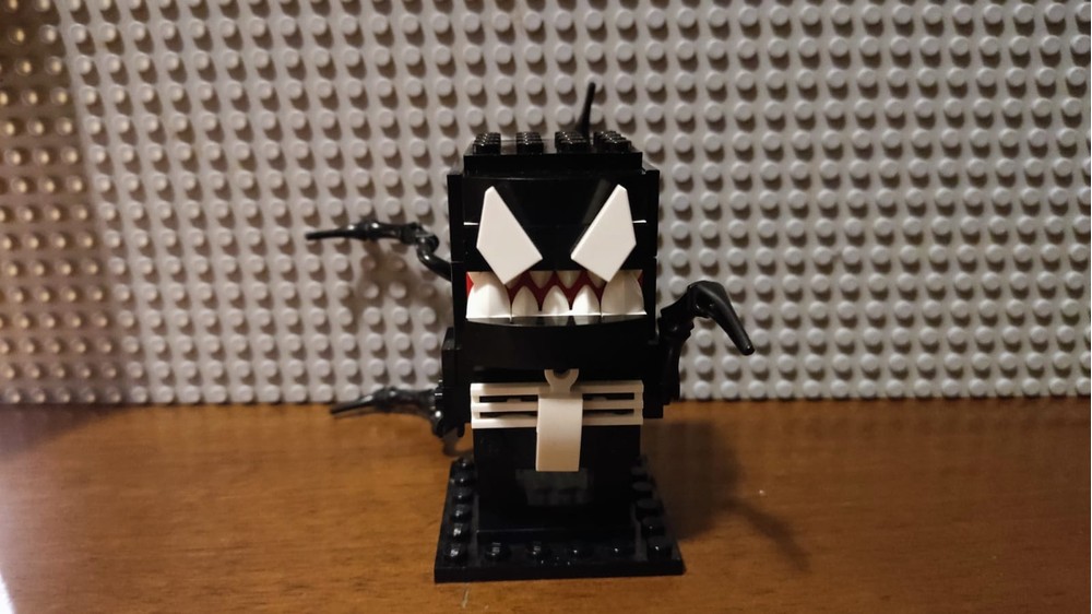 Lego Moc Venom Brickheadz By Bricksbyvoid Rebrickable Build With Lego