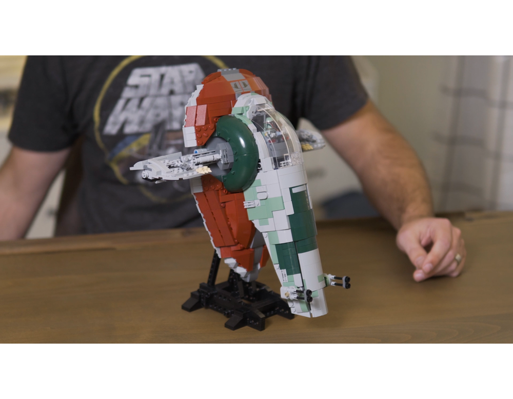 LEGO MOC Slave 1 Stand by BaufmanBricks | Rebrickable - Build with LEGO