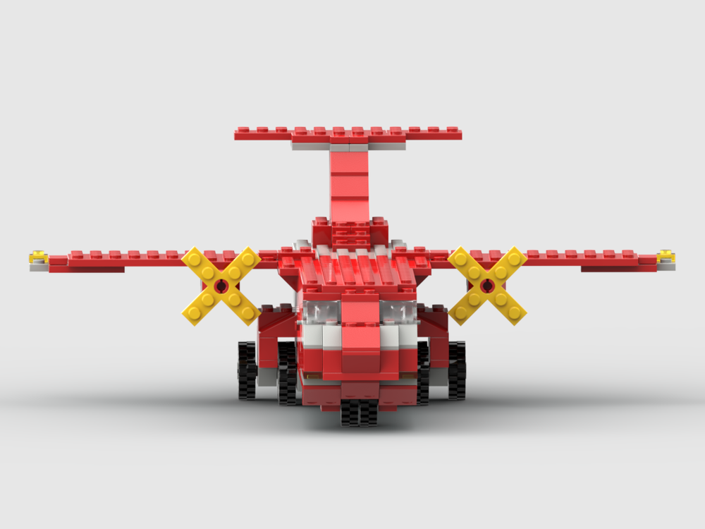 LEGO MOC Cargo Plane 722 by Raptor9889 | Rebrickable - Build with LEGO