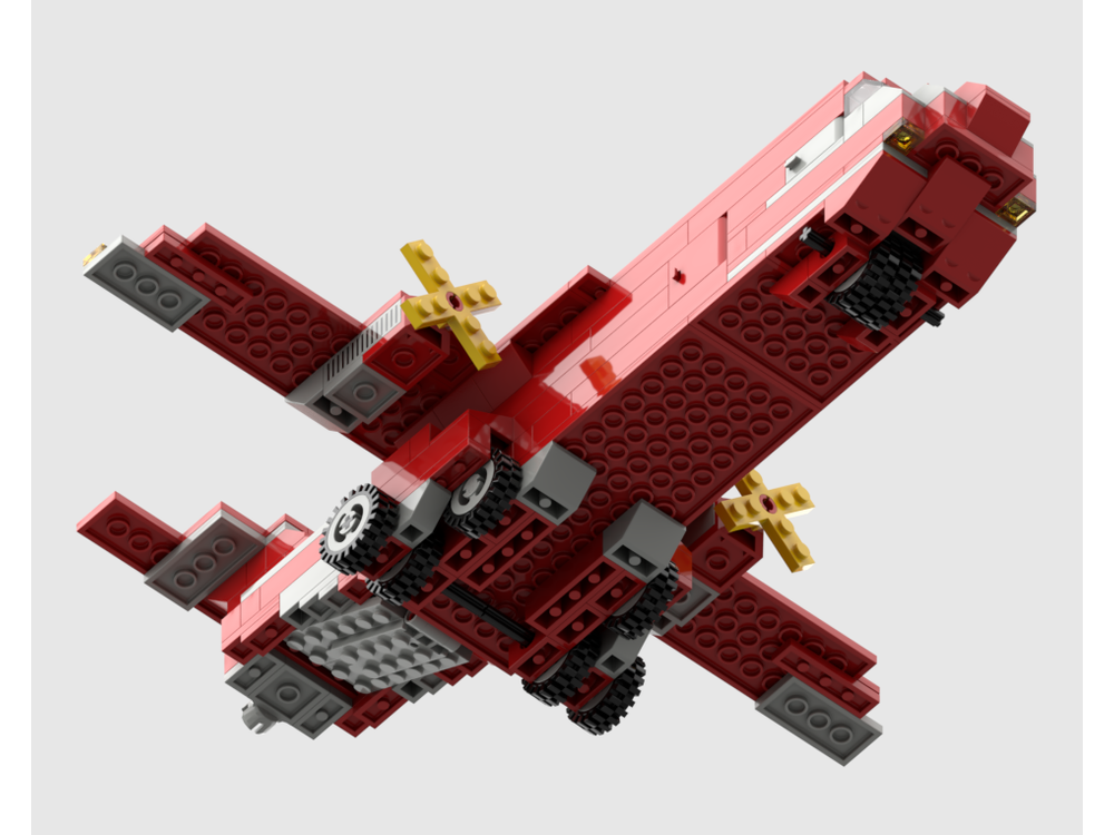 LEGO MOC Cargo Plane 722 by Raptor9889 | Rebrickable - Build with LEGO