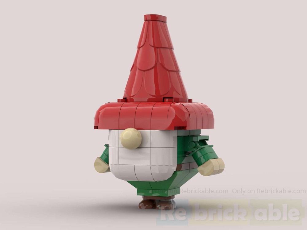 LEGO MOC Gnome by BrandonJones | Rebrickable - Build with LEGO