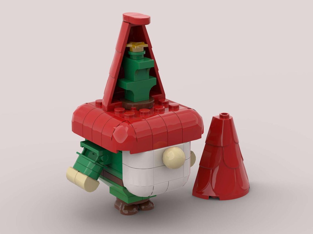 Lego Moc Gnome By Brandonjones Rebrickable Build With Lego