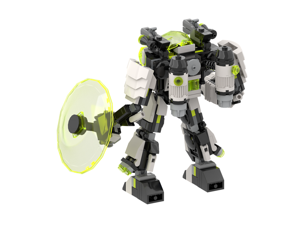 Lego Moc Blacktron Ii Assailant Mech By Mhexasc Rebrickable Build