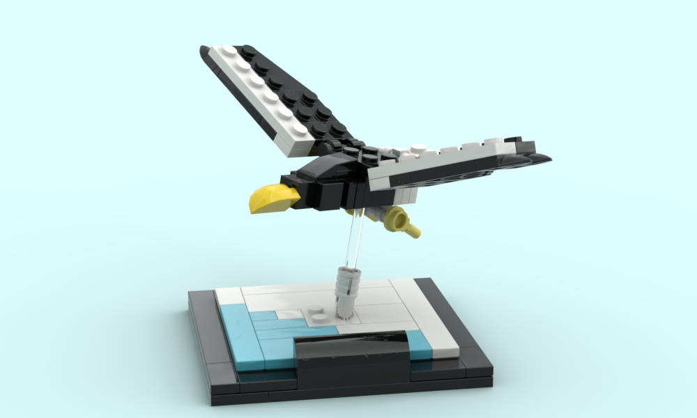 LEGO MOC Steller's Sea Eagle by ginbricks | Rebrickable - Build with LEGO