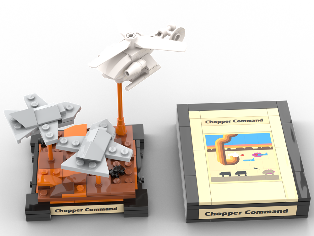 LEGO MOC Chopper Command for Atari by utm1996 | Rebrickable - Build ...