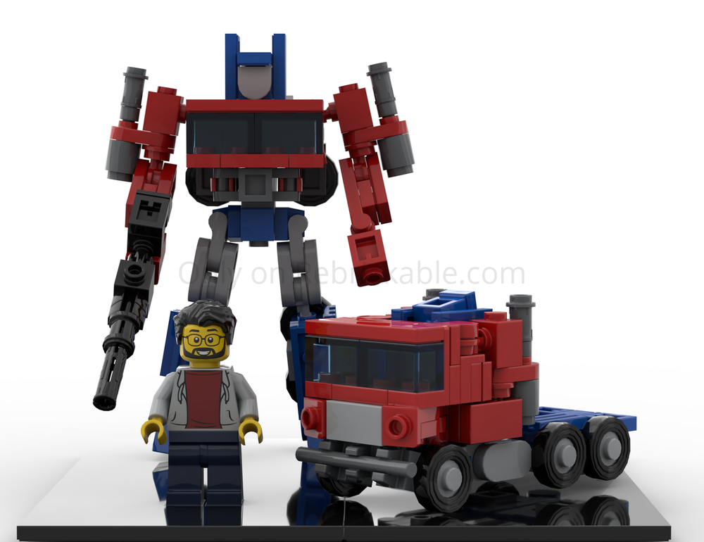 LEGO MOC Transforming Optimus Prime by minilegoformers | Rebrickable ...