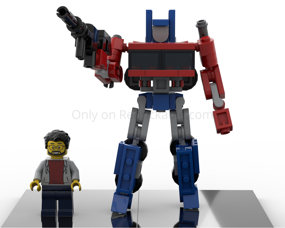 Lego Moc Transforming Optimus Prime By Minilegoformers Rebrickable