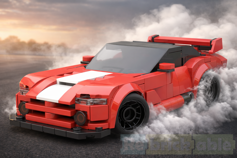 LEGO MOC-201178 Dodge Viper 2008 SRT-10 by VoidSerpent | Rebrickable ...