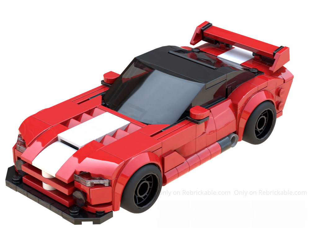 LEGO MOC Dodge Viper 2008 SRT-10 by VoidSerpent | Rebrickable - Build ...