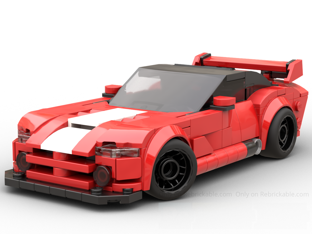 LEGO MOC Dodge Viper 2008 SRT-10 by VoidSerpent | Rebrickable - Build ...