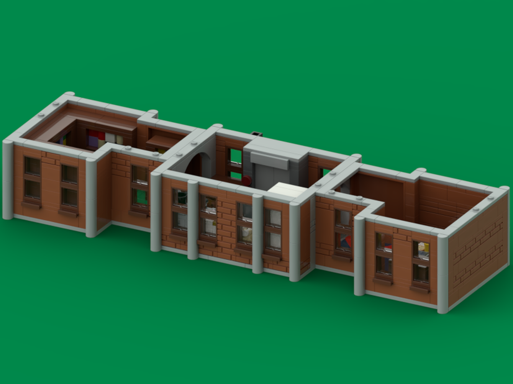 LEGO MOC X mansion floor 3 by CJsBricks | Rebrickable - Build with LEGO