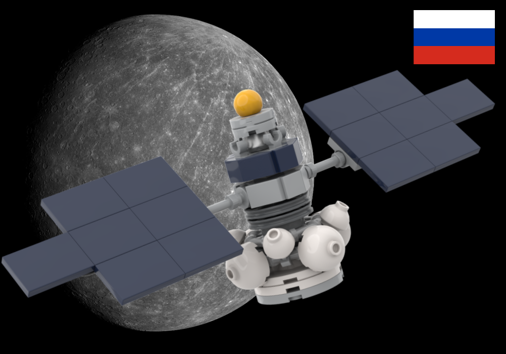 LEGO MOC Mercury-Posadka (Landing) by OrchardBuilds | Rebrickable ...