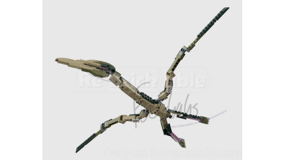 Lego Moc 31121 Thanatosdrakon Amaru 116 Scale By Foosbubs