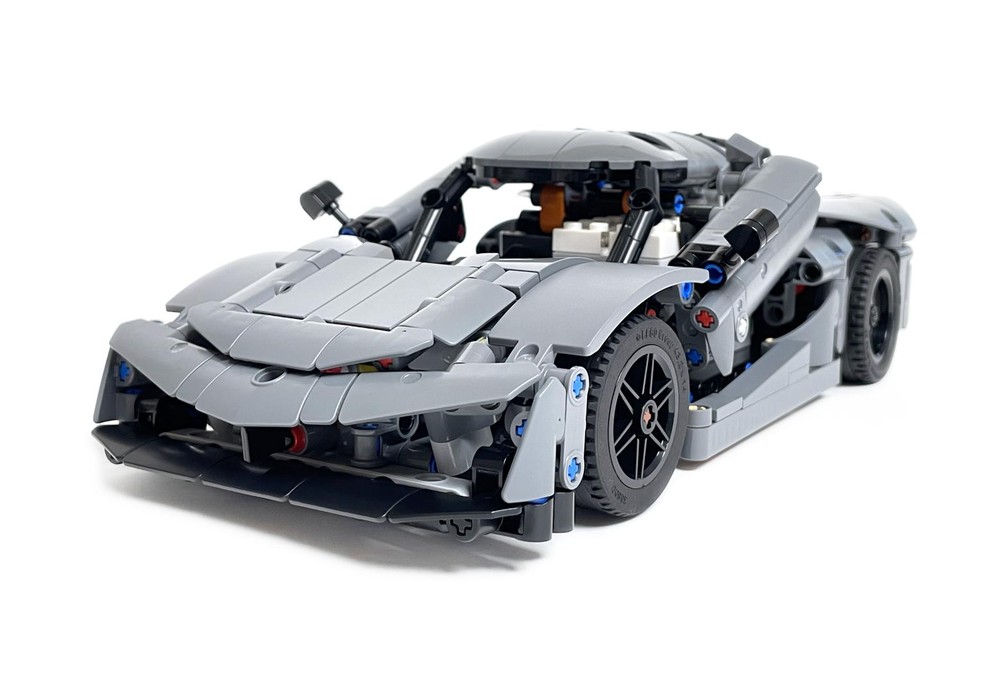 Lego Moc 42173 Koenigsegg Jesko Absolut Rc Mod For Powered Up Motors By