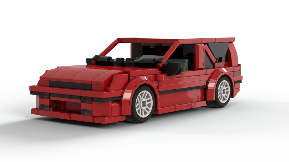 LEGO MOC Nissan Pulsar NX by dudaskmate | Rebrickable - Build with LEGO