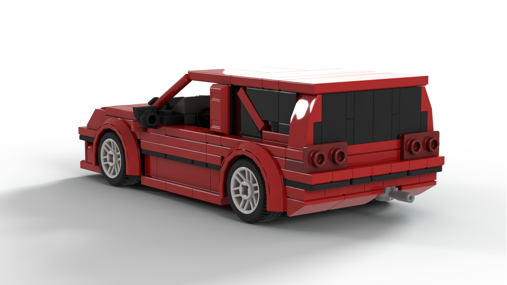 LEGO MOC Nissan Pulsar NX by dudaskmate | Rebrickable - Build with LEGO