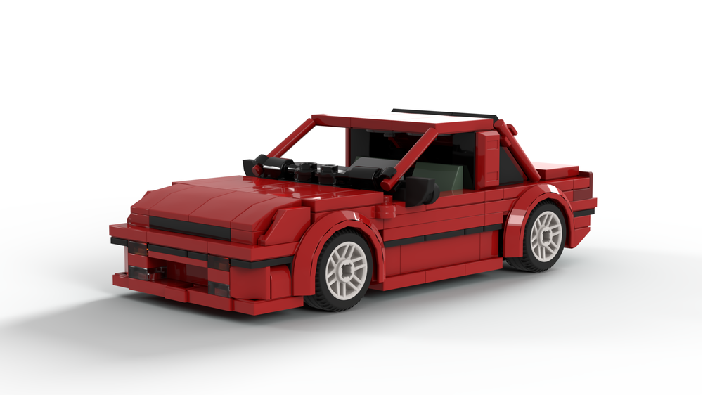 LEGO MOC Nissan Pulsar NX by dudaskmate | Rebrickable - Build with LEGO