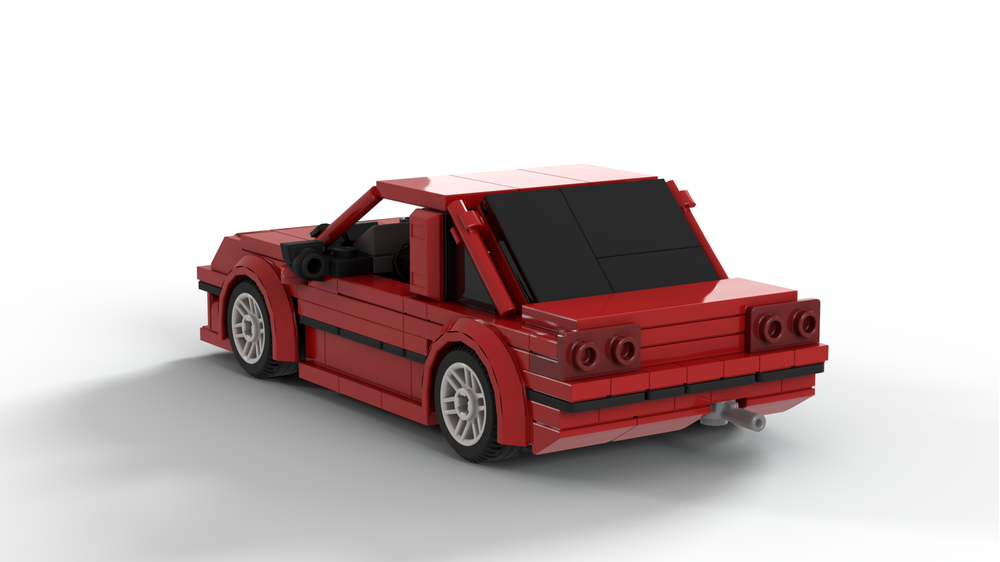 LEGO MOC Nissan Pulsar NX by dudaskmate | Rebrickable - Build with LEGO