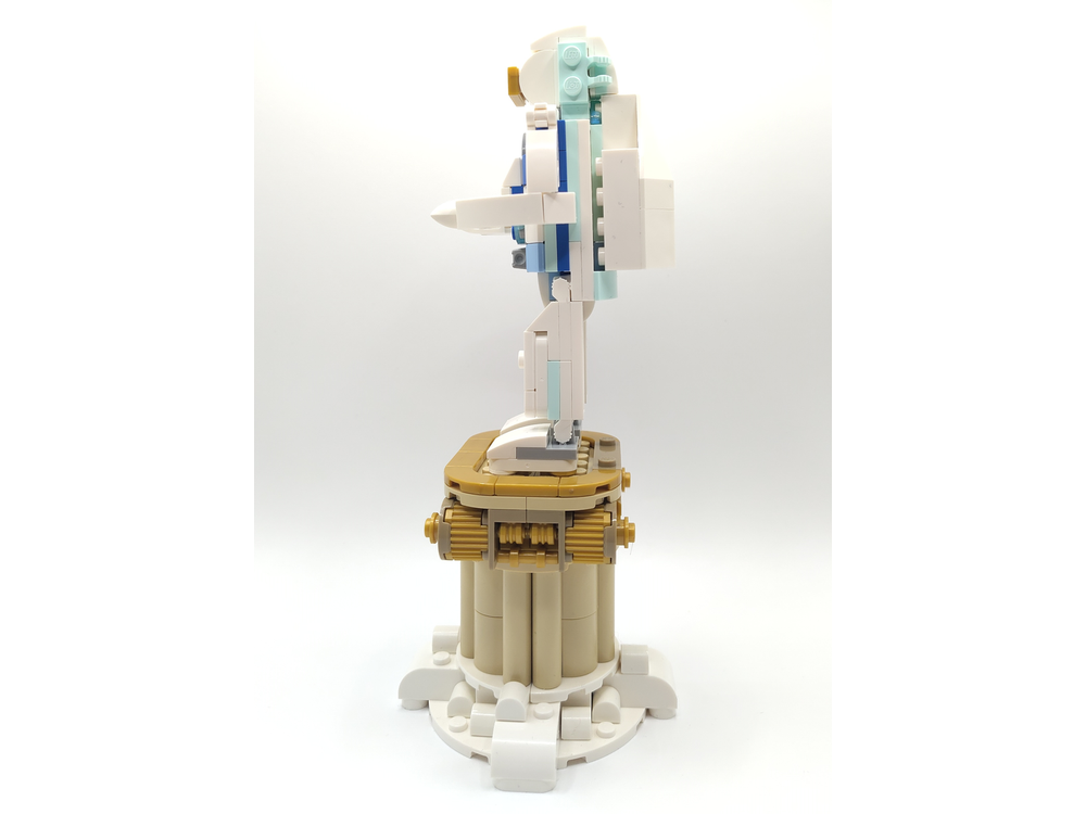 Lego Moc 40691 Astronaut By Dafeld Rebrickable Build With Lego