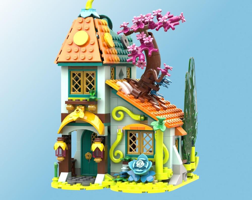 LEGO MOC Dream Cottage by penumbra12 | Rebrickable - Build with LEGO
