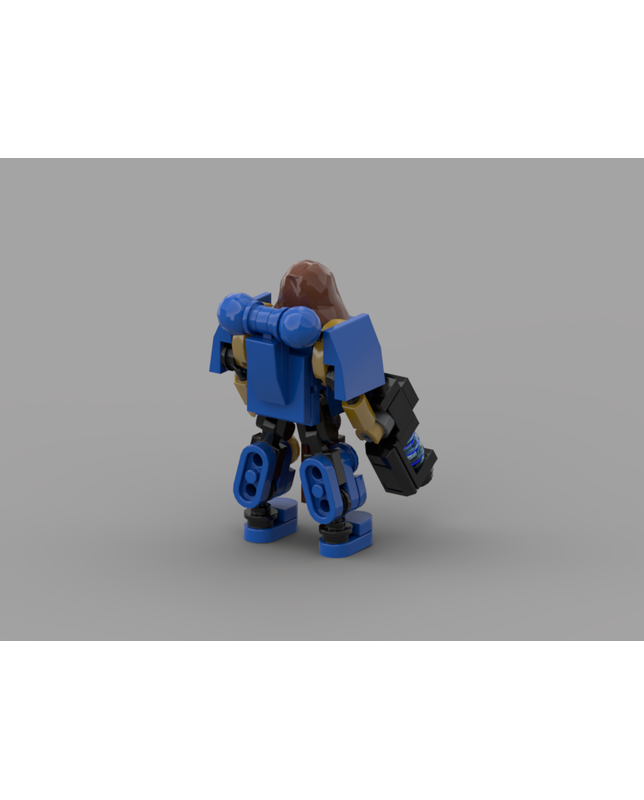 LEGO MOC Primaris Lieutenant ULTRAMARINES by thelegowolfpack ...