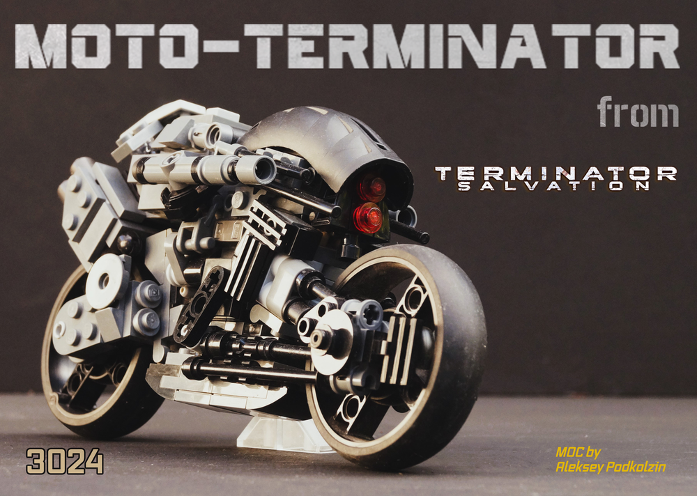 LEGO MOC MOTO-TERMINATOR from "Terminator Salvation" movie by ...