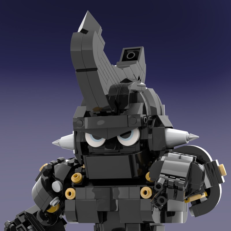 LEGO MOC ROBOT KING by choi_dambaek | Rebrickable - Build with LEGO