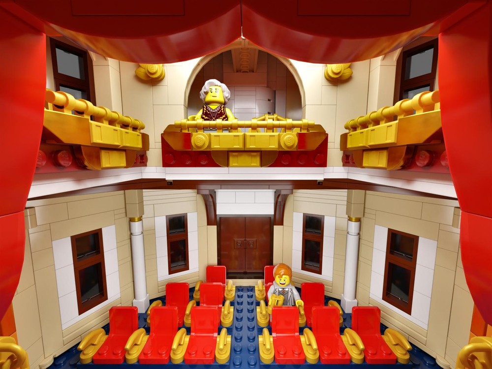 LEGO MOC Opera House by Croissant_bricks | Rebrickable - Build with LEGO