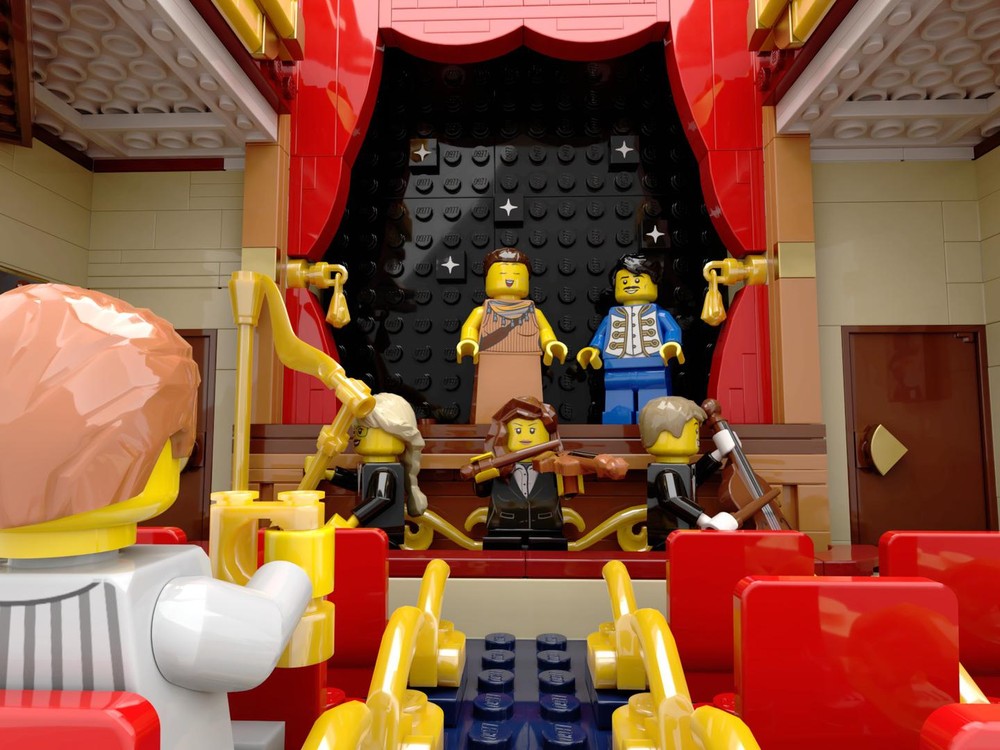 LEGO MOC Opera House by Croissant_bricks | Rebrickable - Build with LEGO