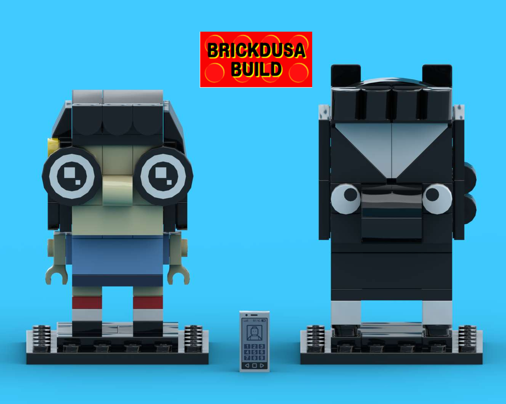 LEGO MOC Tina & Jericho - Bob's Burgers by Brickdusa | Rebrickable ...