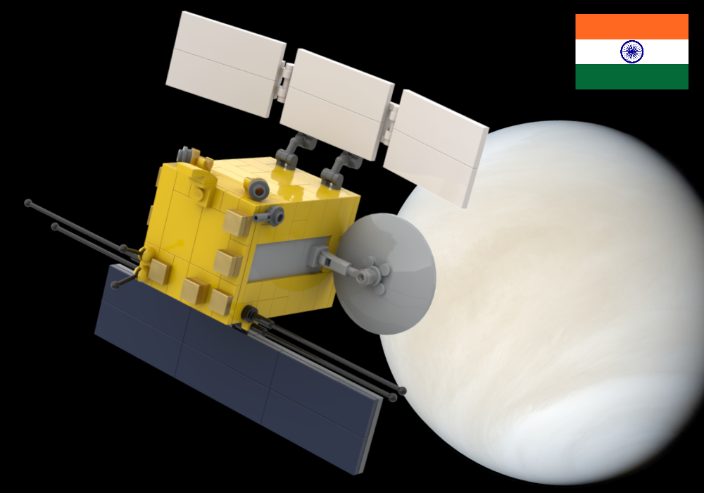 LEGO MOC Shukrayaan (Venus Orbiter Mission) Spacecraft by OrchardBuilds ...