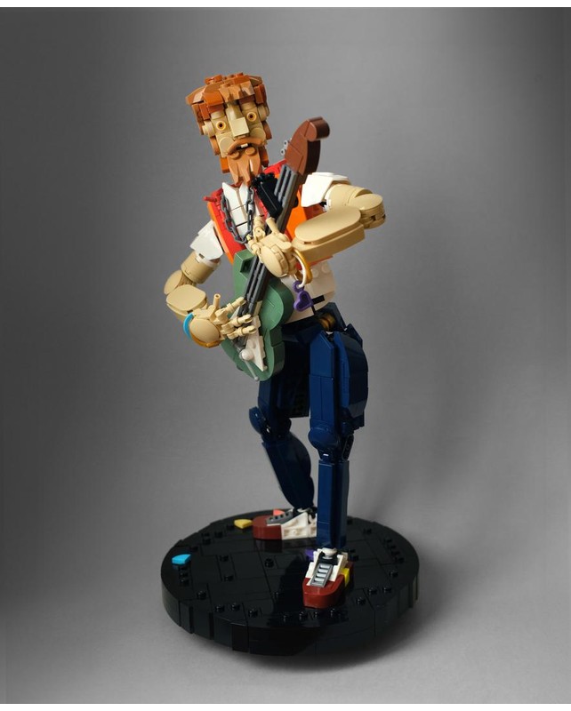 LEGO MOC-201260 LEGO Rockstar by click_lever | Rebrickable - Build with ...
