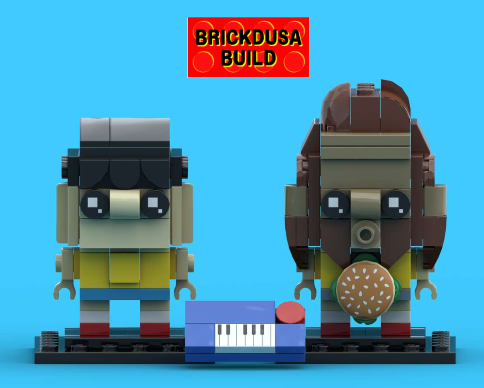 LEGO MOC Gene & "Beefsquatch" - Bob's Burgers by Brickdusa ...