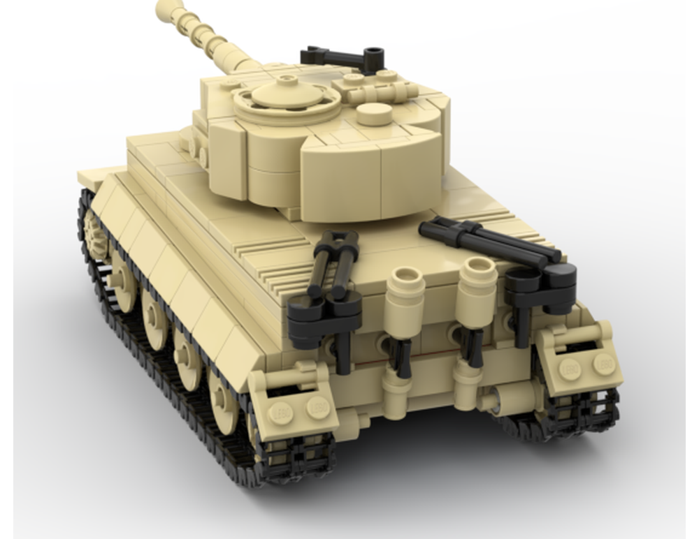 LEGO MOC LEGO Tiger 131 (1/45 scale) by Romainww2 | Rebrickable - Build ...