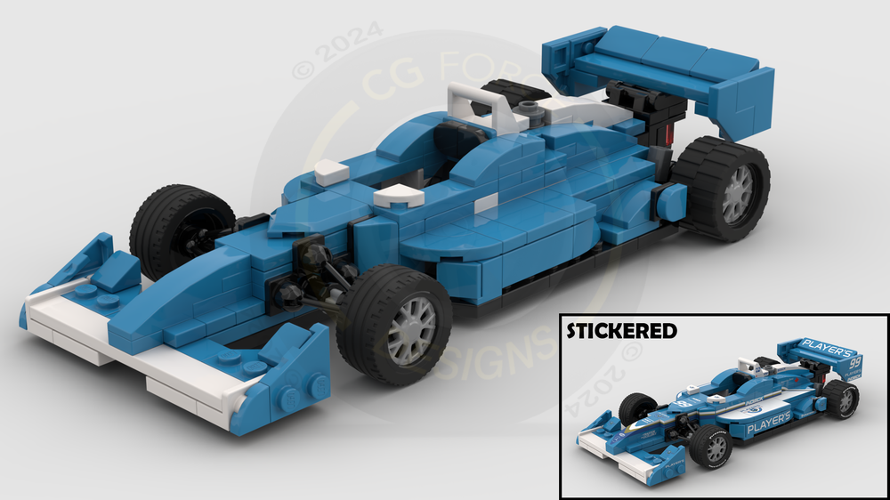 LEGO MOC Indycar 1998 FR Moore Circuit by CGForceDesigns | Rebrickable ...
