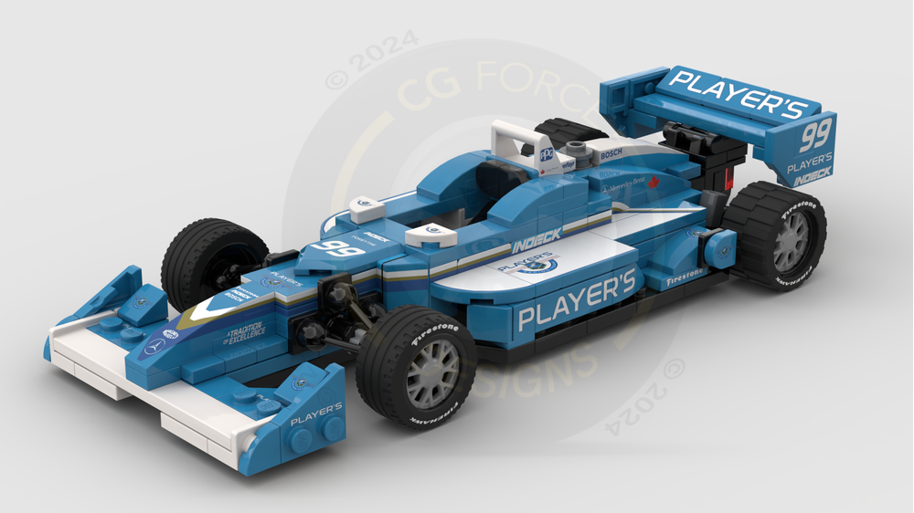 LEGO MOC Indycar 1998 FR Moore Circuit by CGForceDesigns | Rebrickable ...