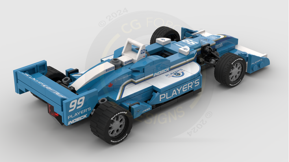 LEGO MOC Indycar 1998 FR Moore Circuit by CGForceDesigns | Rebrickable ...