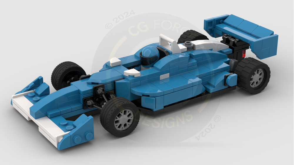 LEGO MOC Indycar 1998 FR Moore Circuit by CGForceDesigns | Rebrickable ...