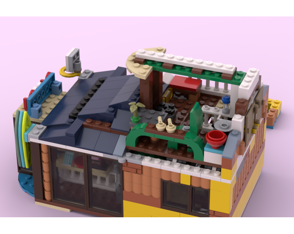 Lego Moc 31118 Tulip Market By Legoivo Rebrickable Build With Lego