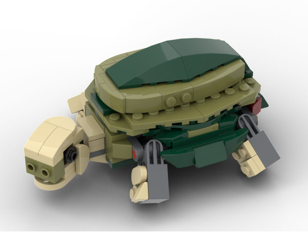 LEGO MOC 31151 Tortoise by zengogobrick | Rebrickable - Build with LEGO