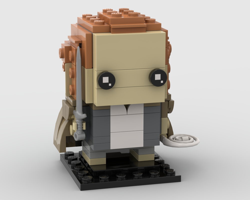 LEGO MOC Samwise Gamgee Brickheadz by WildesSaas | Rebrickable - Build ...