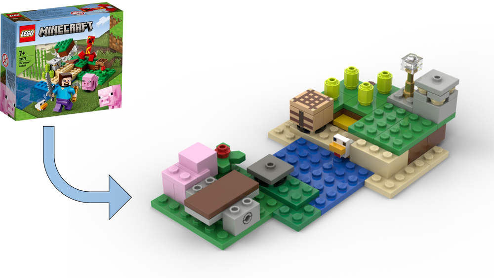 LEGO MOC Lego 21177 Alternative "Creeper's cannon" by CT-5555 Fives ...