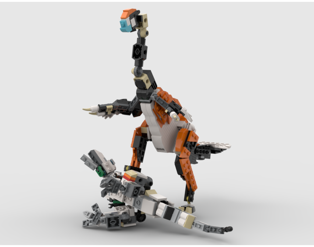 Lego Moc Gigantoraptor Erlianensis 132 Scale By Theimmortal