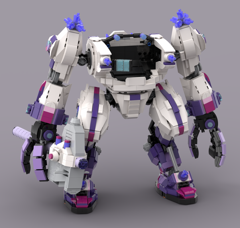 Lego Moc Pebble Mech By Lyger Rebrickable Build With Lego