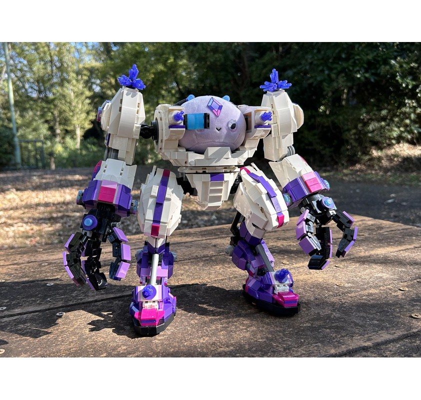 Lego Moc Pebble Mech By Lyger Rebrickable Build With Lego