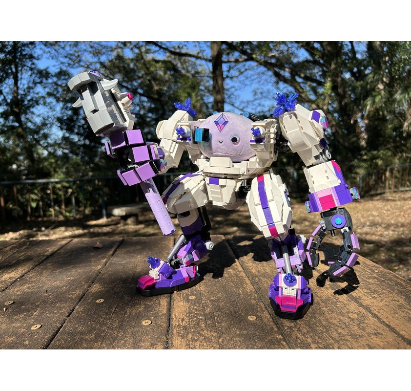 Lego Moc Pebble Mech By Lyger Rebrickable Build With Lego