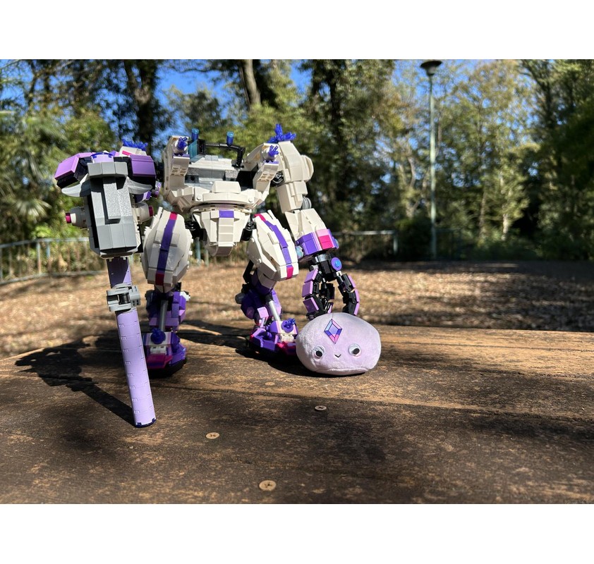 Lego Moc Pebble Mech By Lyger Rebrickable Build With Lego