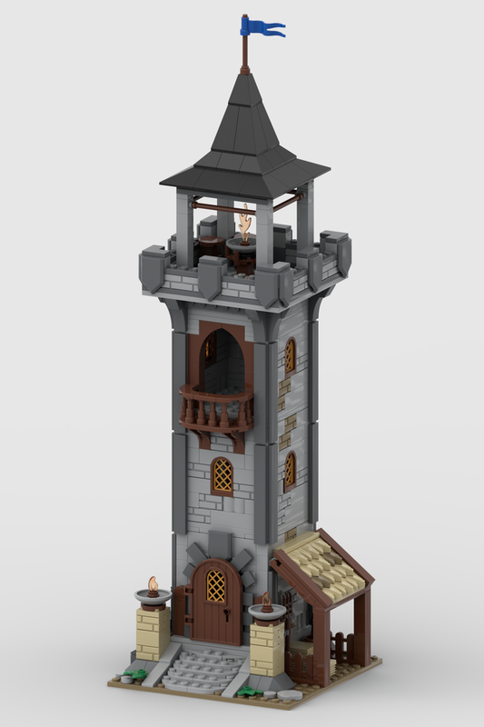 LEGO MOC-201290 Medieval Watchtower by thrul | Rebrickable - Build with ...