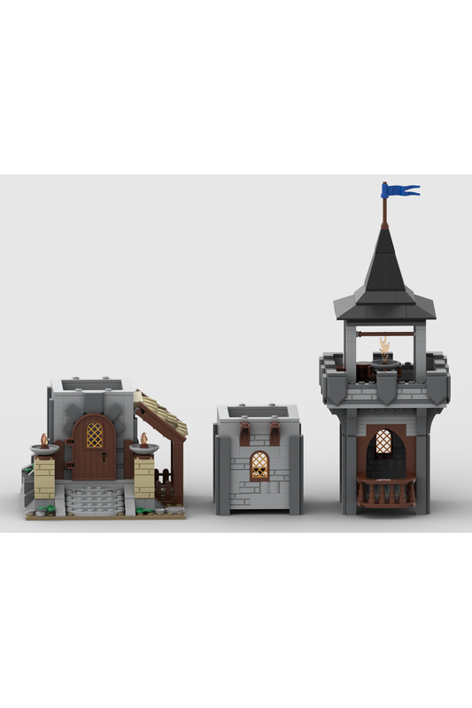 LEGO MOC-201290 Medieval Watchtower by thrul | Rebrickable - Build with ...